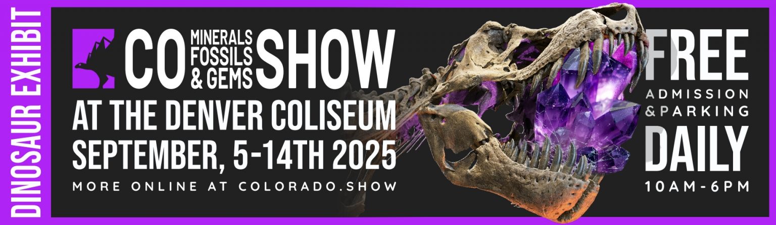 Colorado Minerals Fossils & Gems Show Denver Coliseum – @ the Denver ...