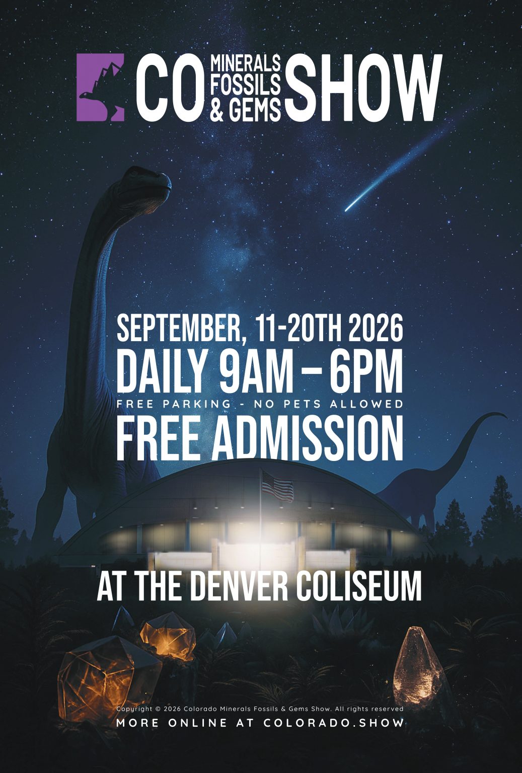 Denver Minerals Fossils Gems Show Highlights - Colorado Minerals ...